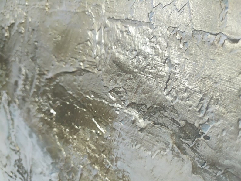 Long Rectangular Gold Wall Art Tall Vertical Painting on - Etsy