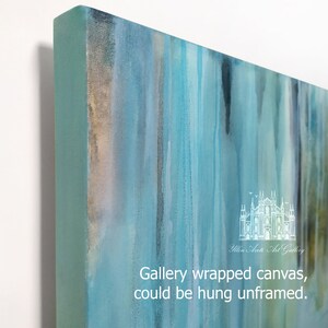 Long Rectangular Gold Wall Art Tall Vertical Painting on - Etsy