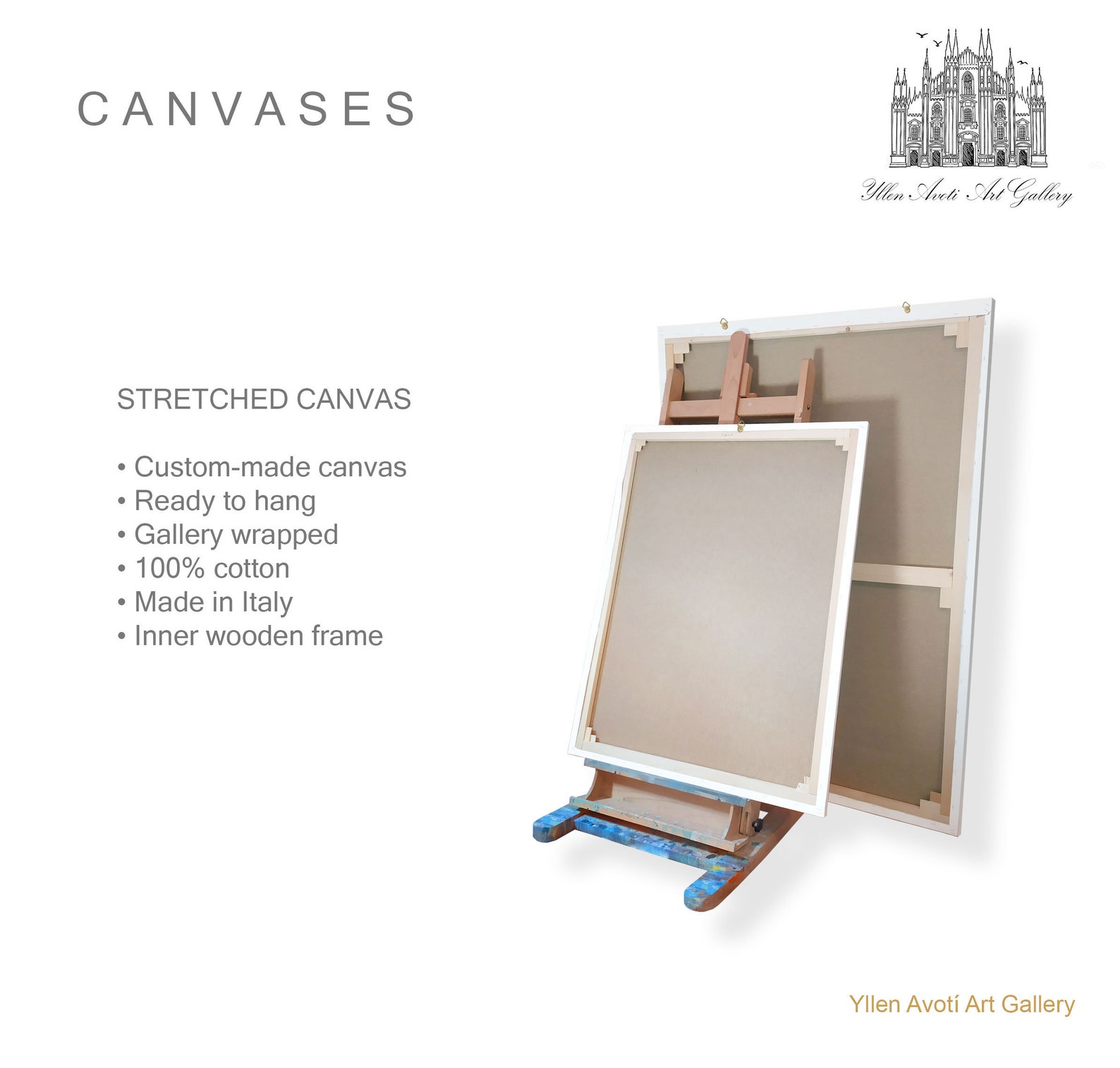 Long Rectangular Gold Wall Art Tall Vertical Painting on - Etsy