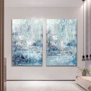 Set of 2 Wall Art, Two Piece Wall Art, 2 Piece Framed Art Set Wall ...
