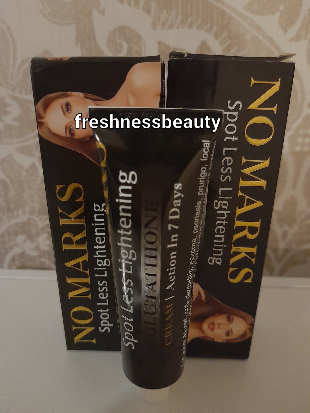 3X No Marks Fast Action Tube Cream on Stubborn Acne,minor Burn Marks ...