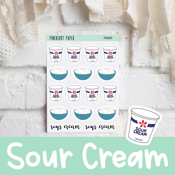 Sour Cream - Etsy