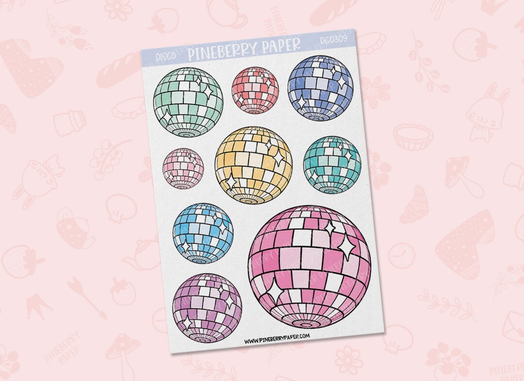 Disco | Decades | Hobbies | Decorative | Planner | Journal ...