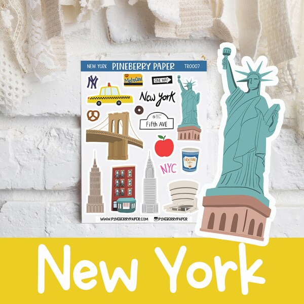 Big Apple Stickers - Etsy