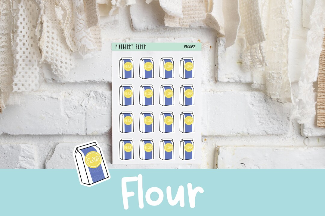 Autocollants de farine | Cuisson | Alimentation | Cuisine | Livre de ...