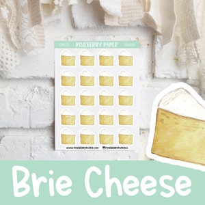 Cheese Stickers | Cheddar | Cheese Wheel | Cream Cheese | Blue Cheese ...