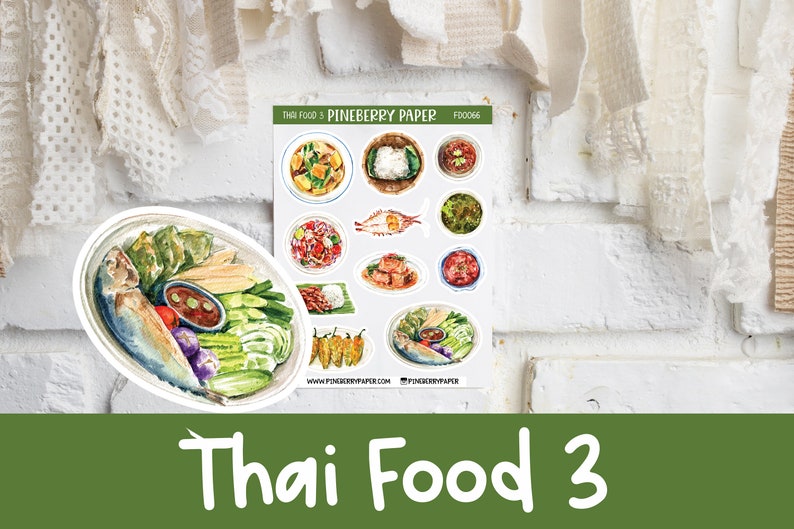 Thai Food Stickers | Thai Cuisine | Thai Desserts | Sweets | Asian Food ...