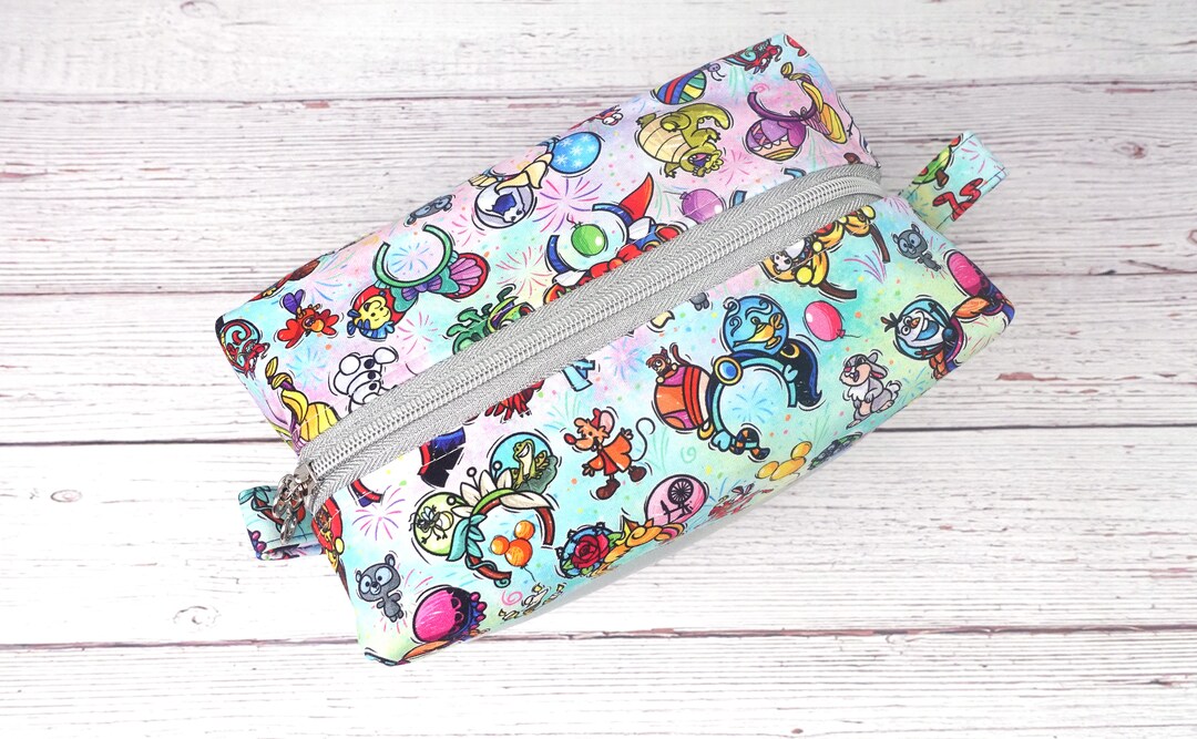 Pastel Disney Inspired Character Pencil Case | Handmade Cosmetic Zipper ...