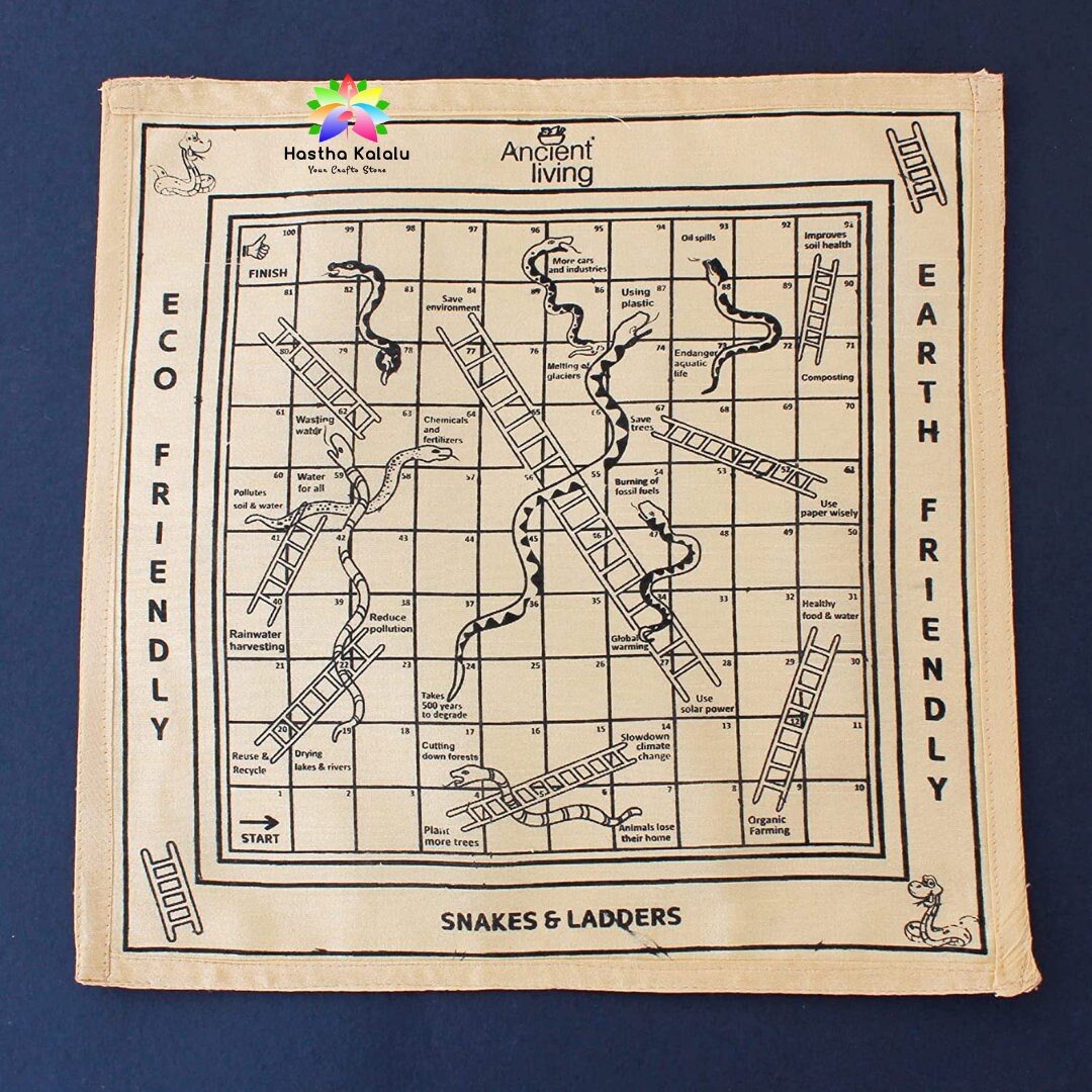 Snakes and Ladders / Vaikuntapali / Moksha Pata / Parama Padam - Etsy