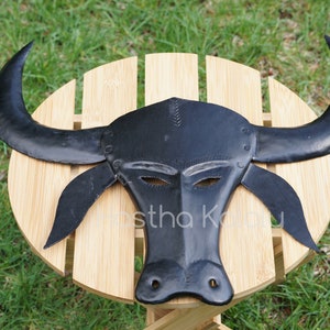 Wrought Iron Bull Mask/ Home Decor / Wall Hanging/ Christmas Gift - Etsy