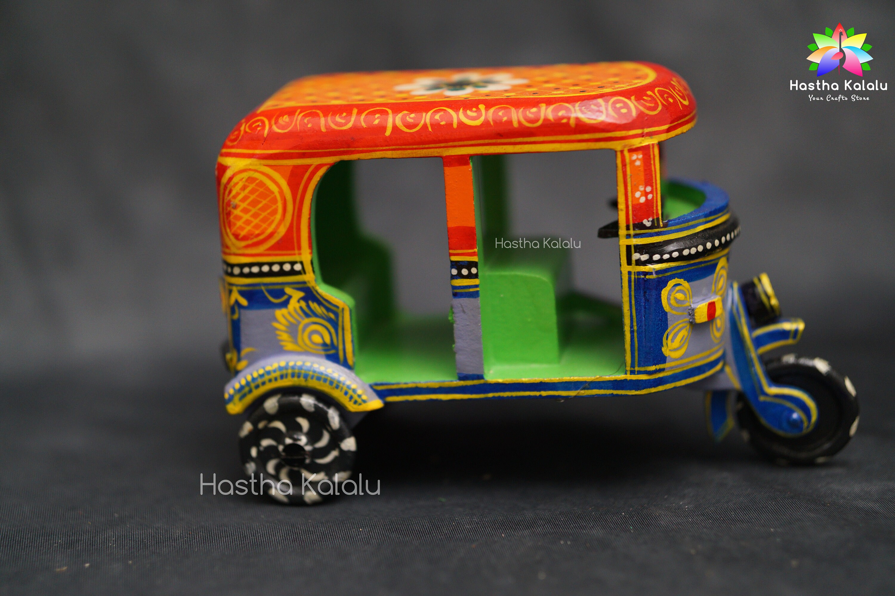 Handcrafted Eco-friendly Auto Rikshaw Miniature Toy Indian | Etsy