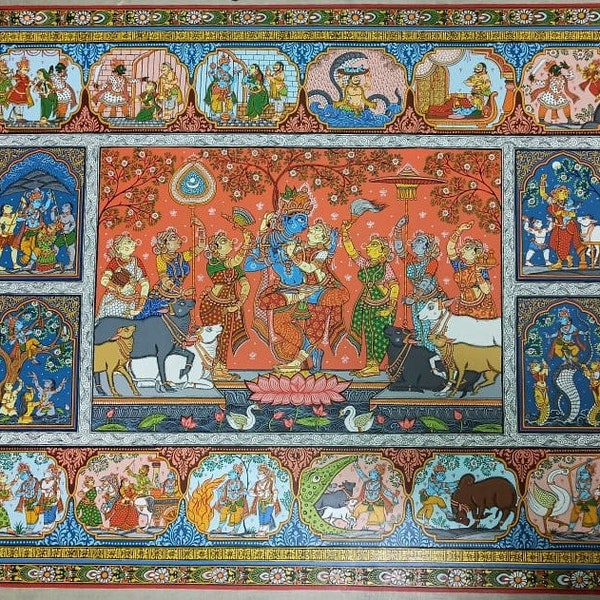 Pattachitra Painting - Etsy
