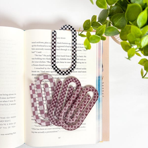 Paperclip Bookmark - Etsy UK