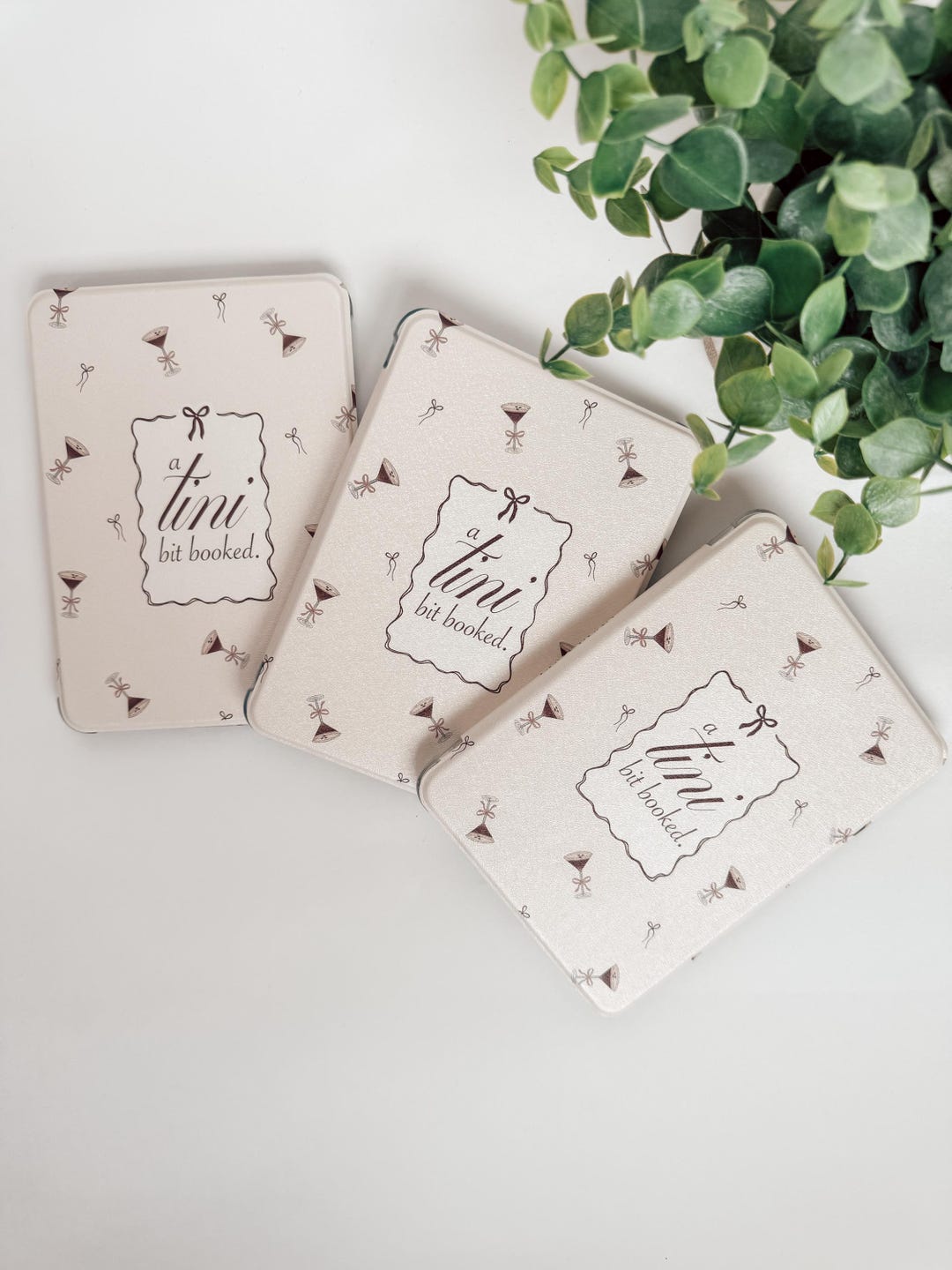 Tini Bit Booked Kindle Case | Clear-back Flip Cover for Kindle ...