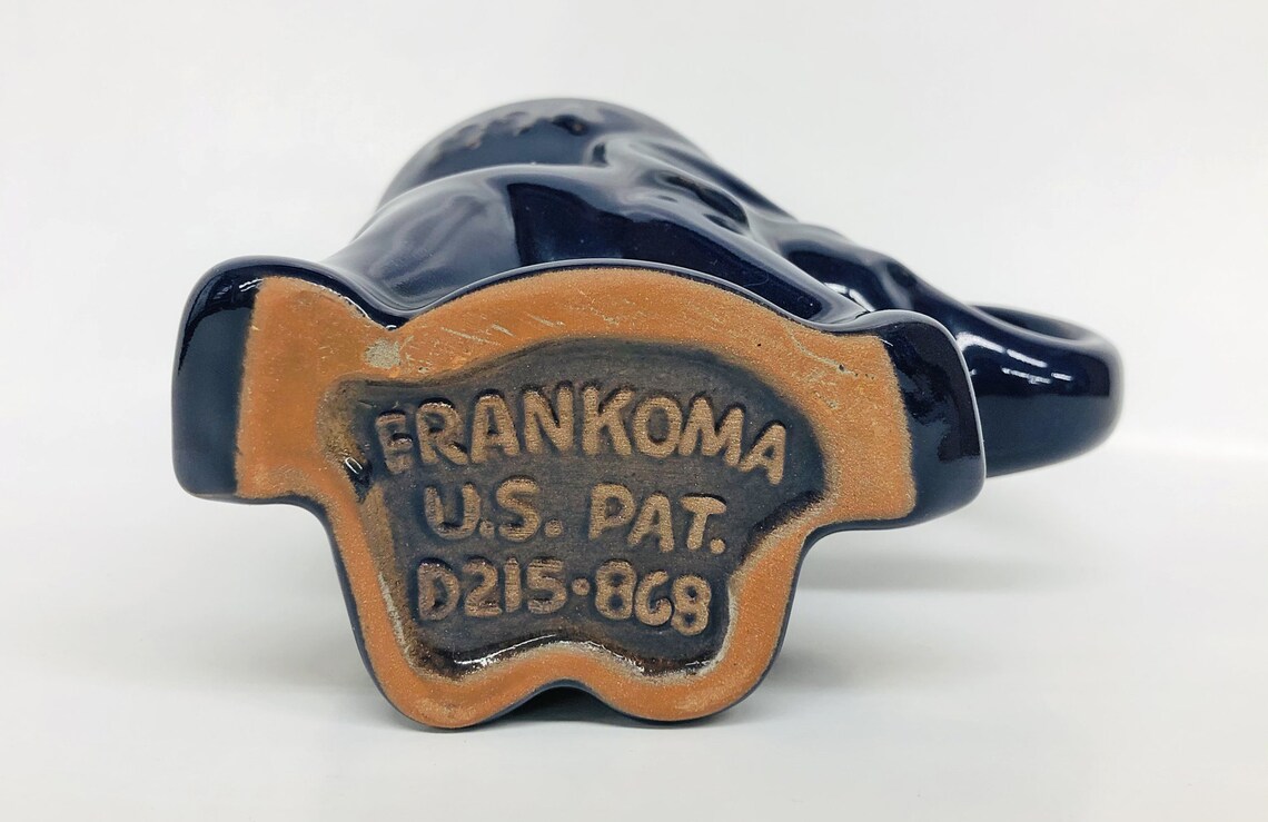Vintage Frankoma Pottery 1994 GOP Blue Elephant Coffee Mug - Etsy