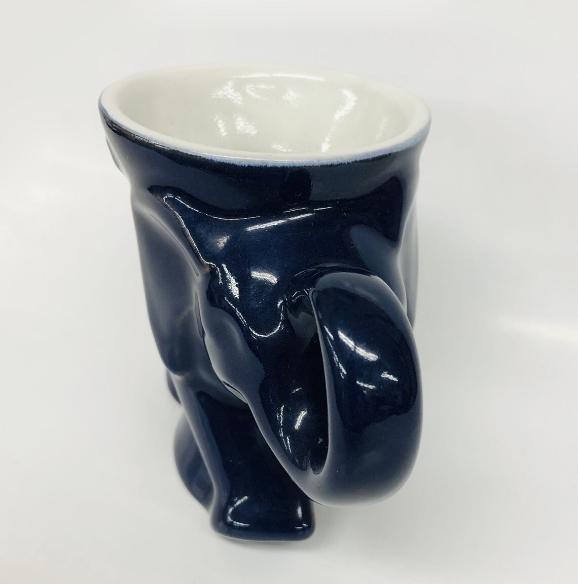 Vintage Frankoma Pottery 1994 GOP Blue Elephant Coffee Mug - Etsy