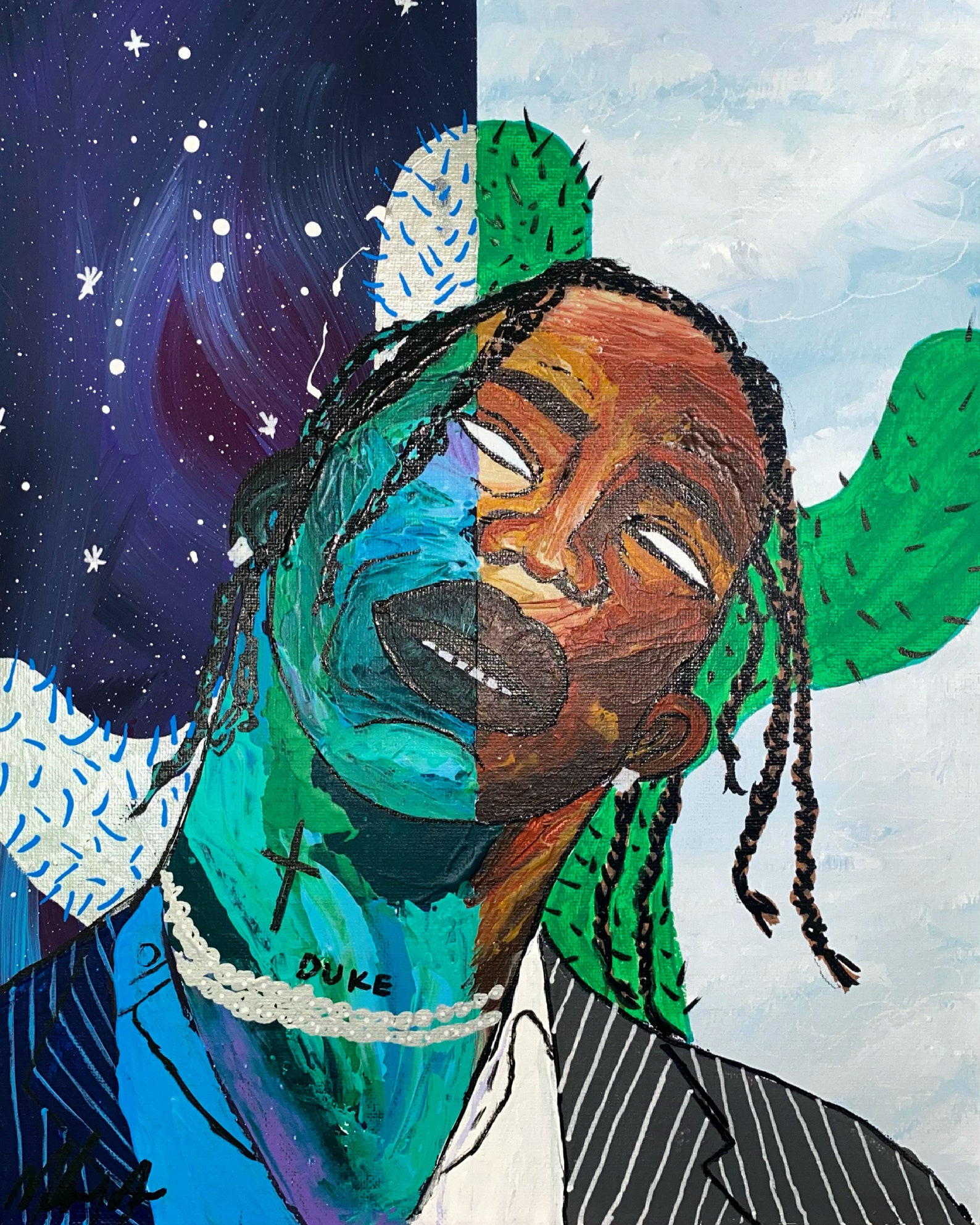 Travis Scott Painting - Etsy