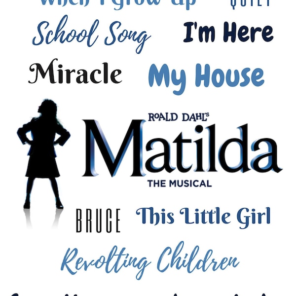 Matilda the Musical - Etsy