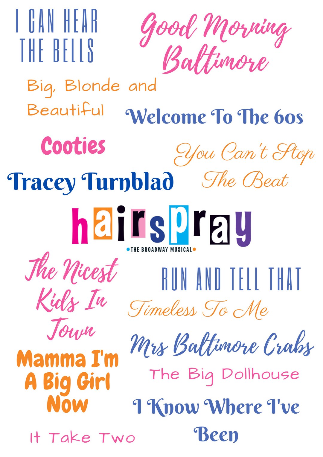 Hairspray Print - Etsy