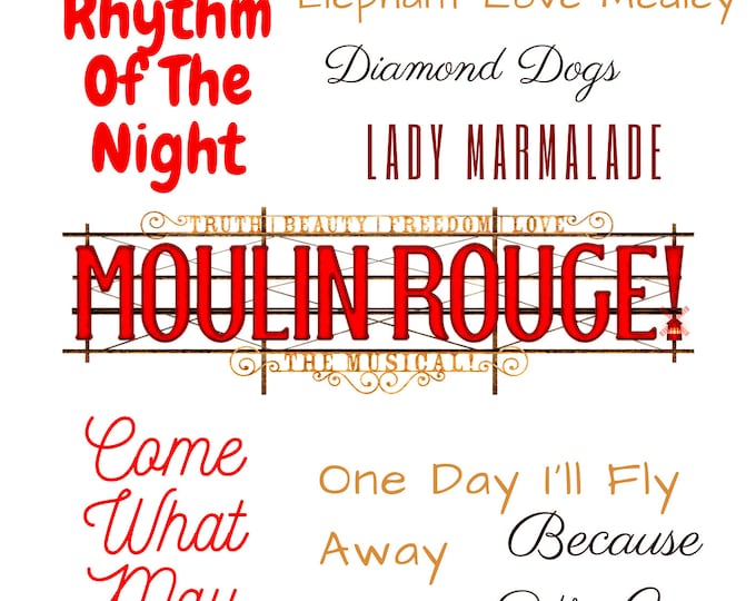 Moulin Rouge - Etsy