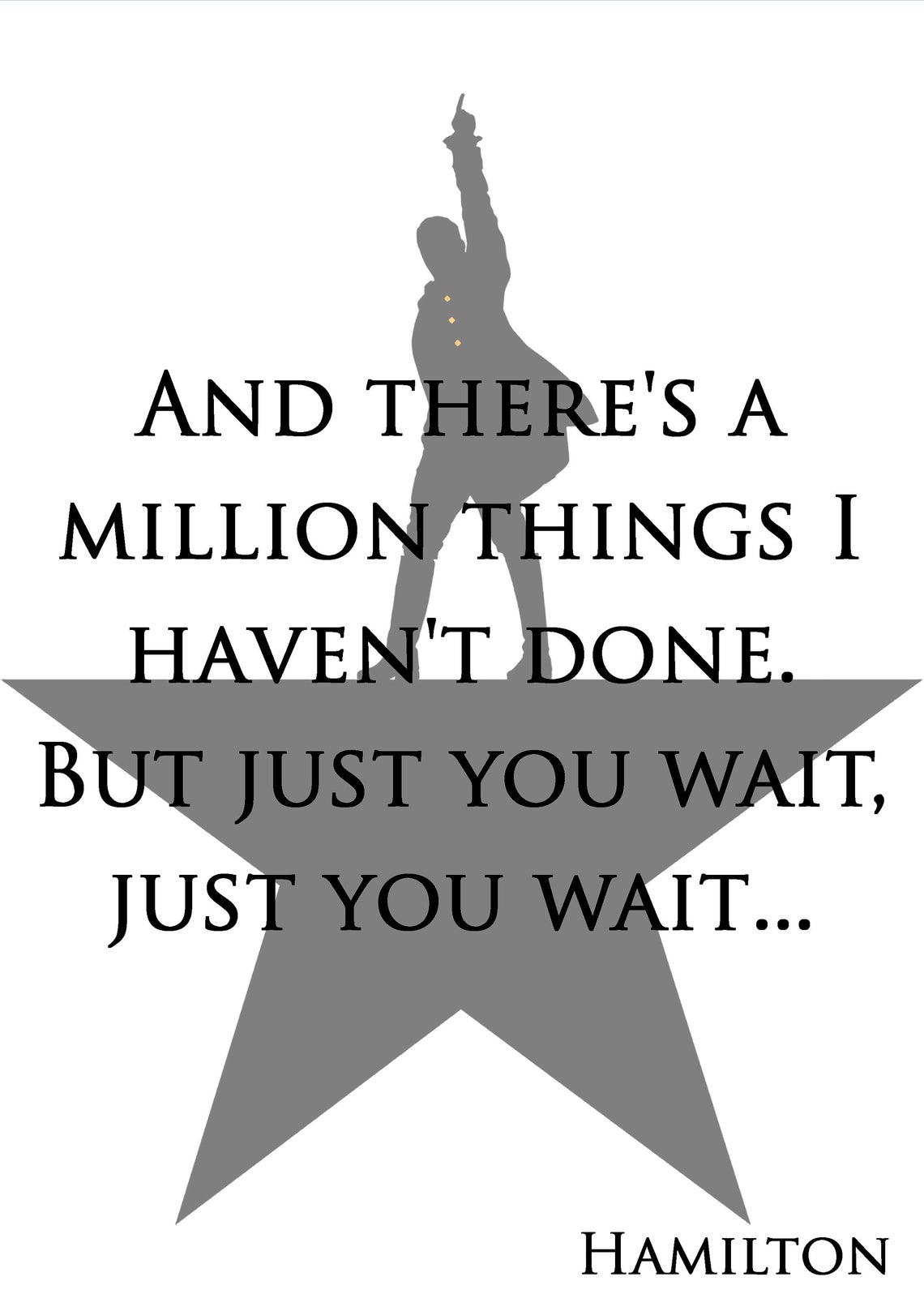 Hamilton Quote Print - Etsy