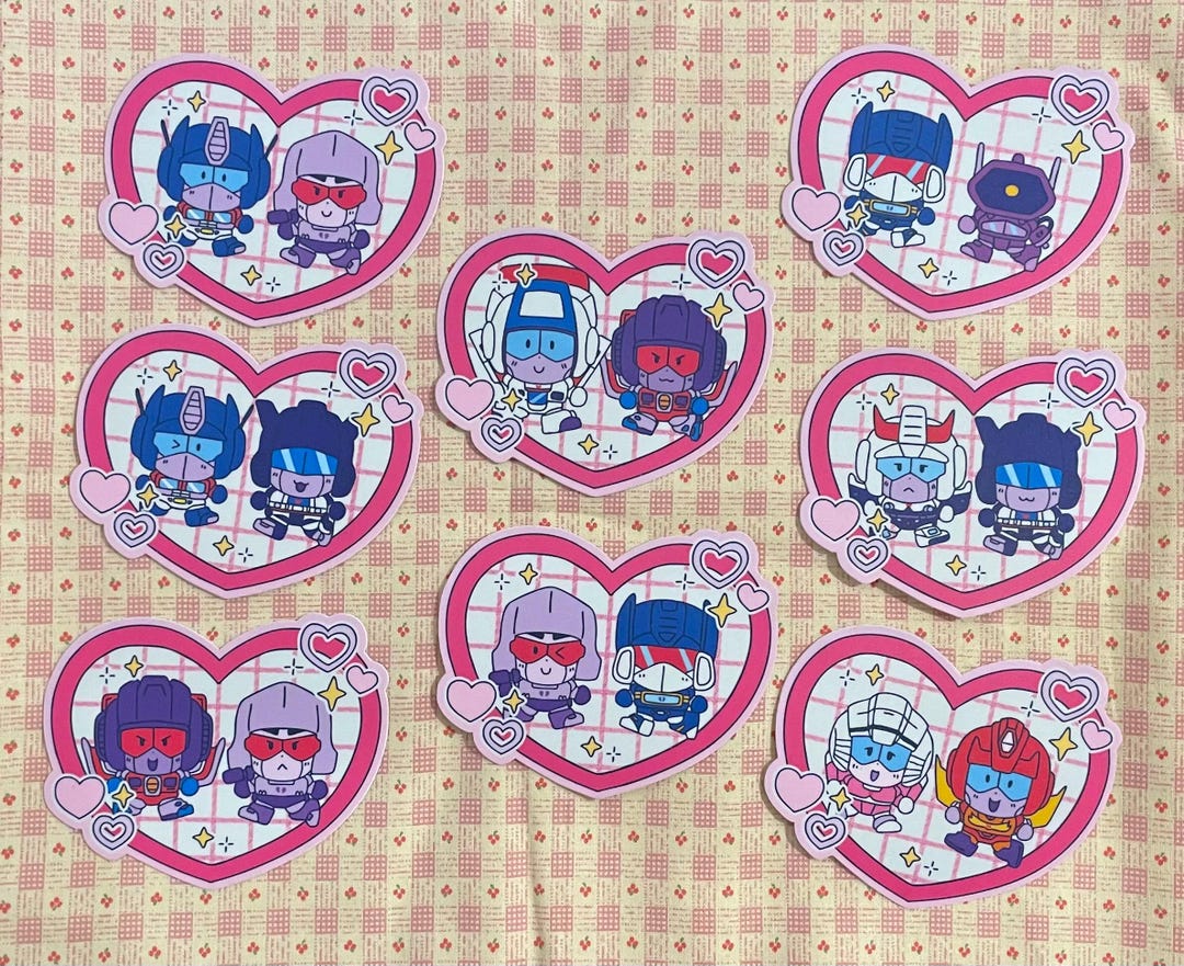 Tf Stickers - Otp Collection 1 - Etsy