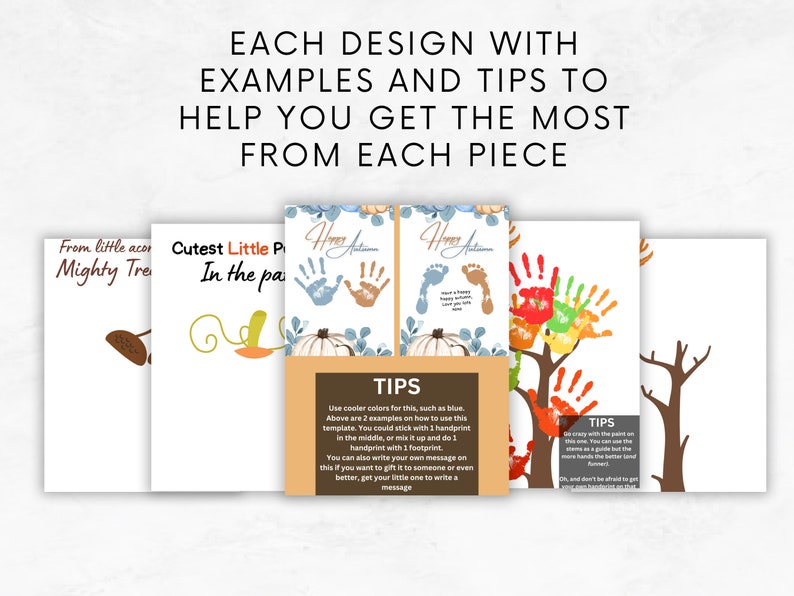 Fall Handprint Craft | Fall Craft for Kids | Autumn Craft | Footprint ...