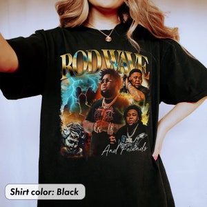 Limited Rod Wave Shirt, Rod Wave Nostalgia 2023 Tour Shirt, Beautiful ...