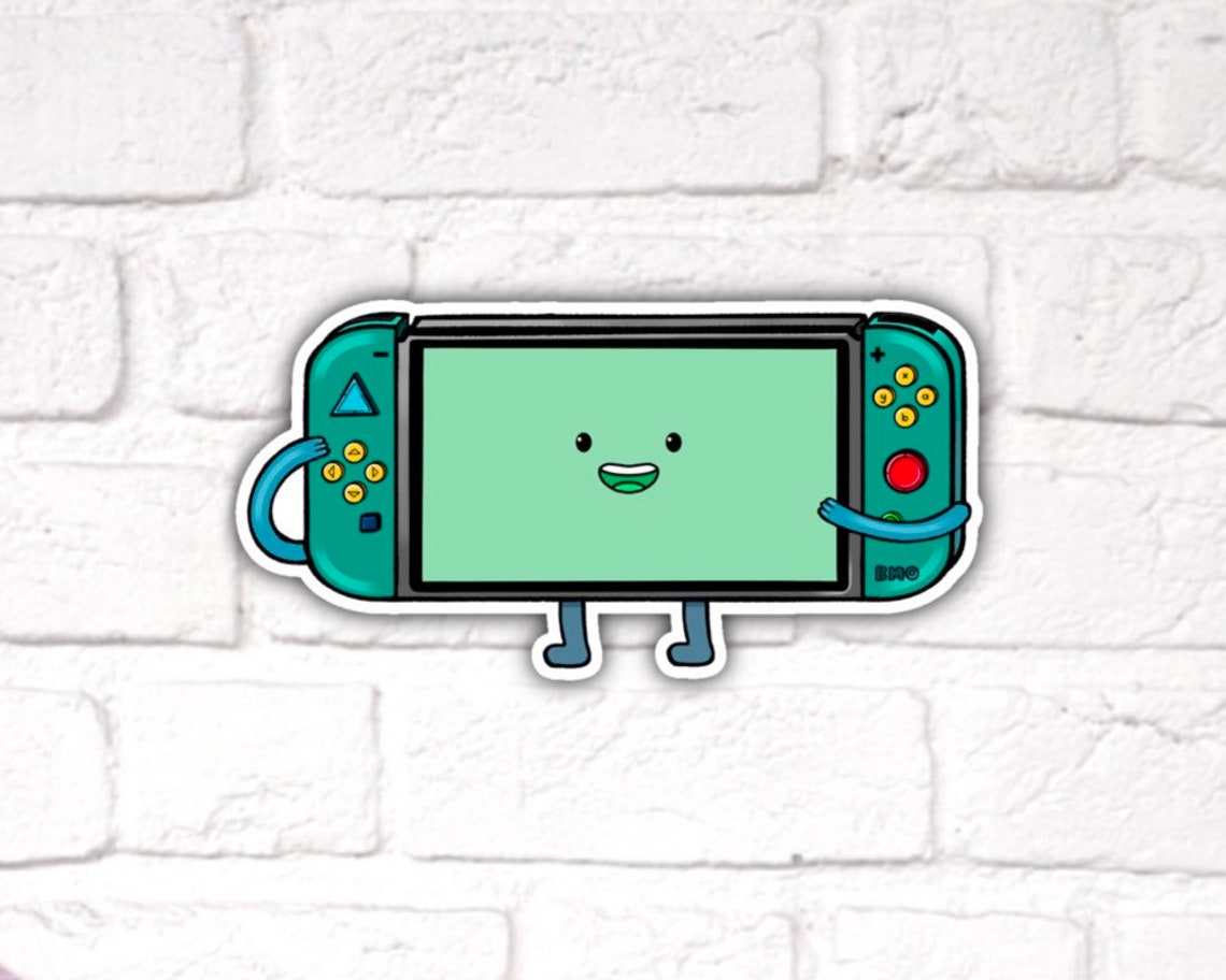 Adventure Time BMO Nintendo Switch Custom Vinyl Stickers Finn - Etsy