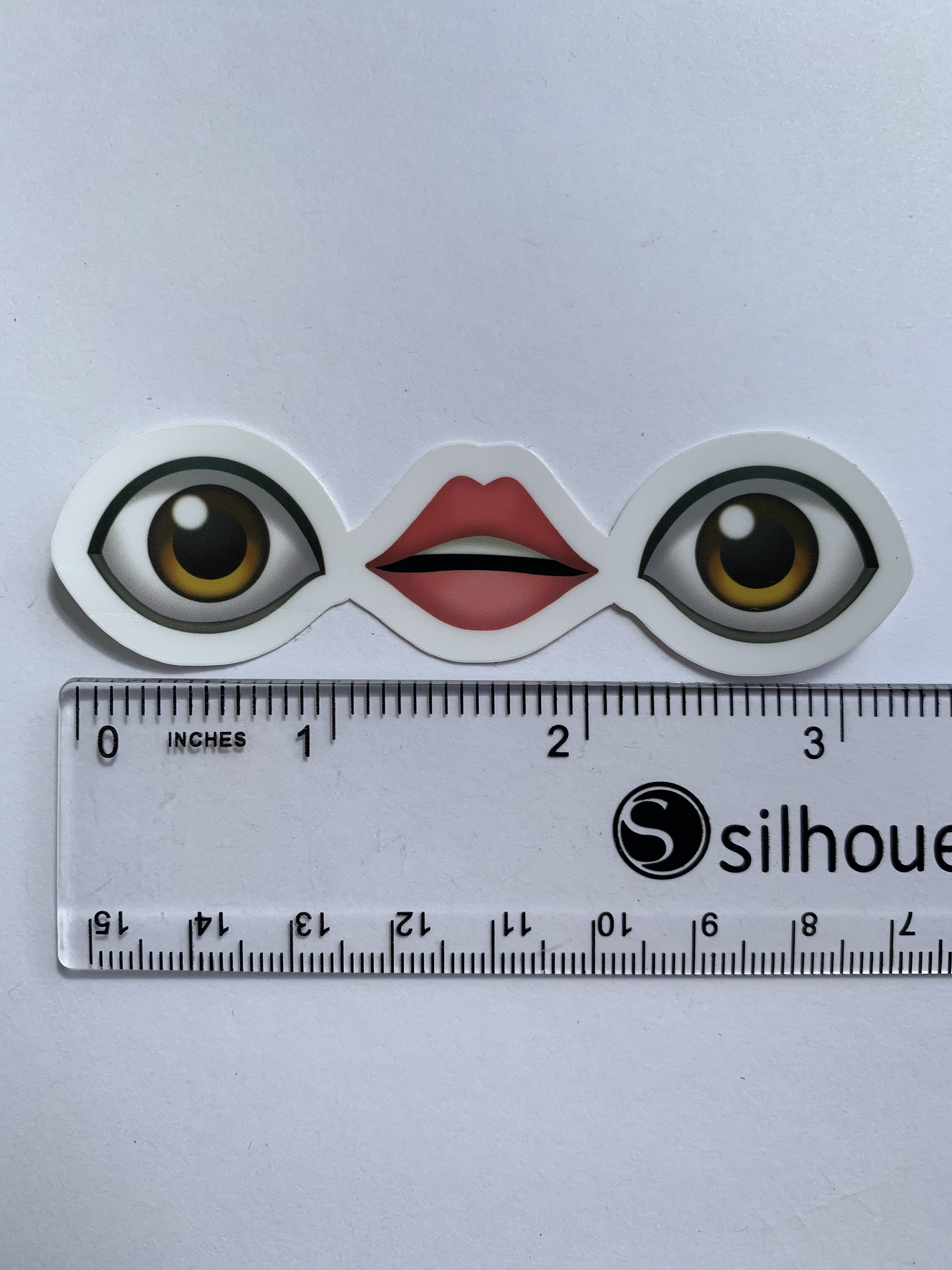 Meme Eye Mouth Eye Vinyl Emoji Stickers Emoji Sticker Pack - Etsy