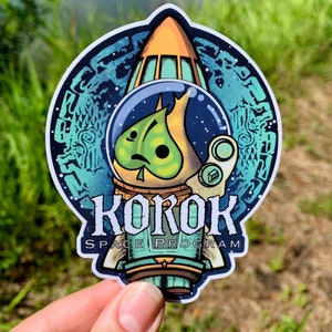 Korok Space Program Waterproof Sticker Decal - Etsy