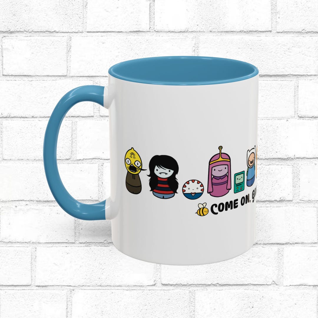 Adventure Time Coffee Cup, Finn, Jake Mareceline, Princess Bubblegum ...