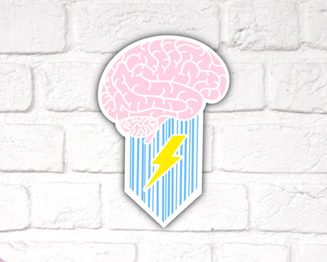 Meme Brain Storm Vinyl Stickers - Etsy