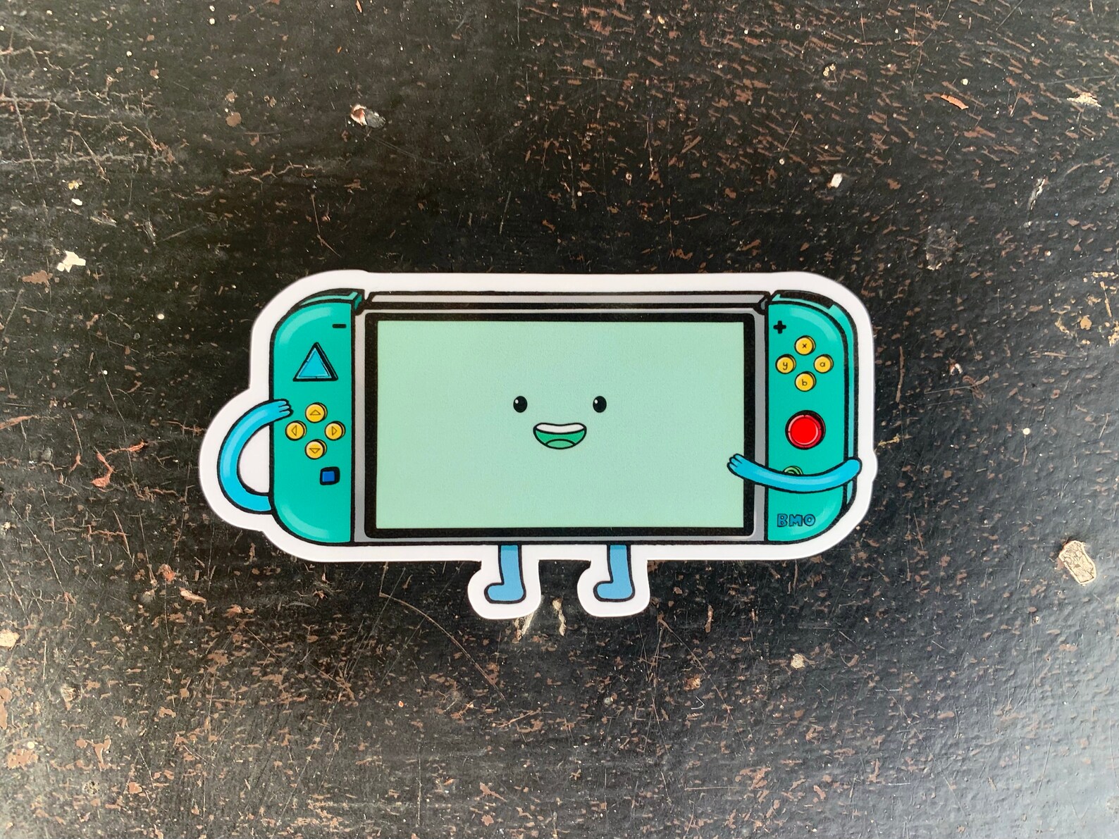 Adventure Time BMO Nintendo Switch Custom Vinyl Stickers, Finn and Jake ...