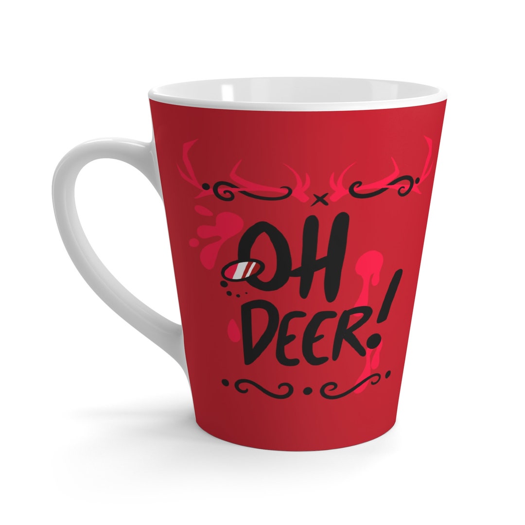OH DEAR! Coffee Mug, Alastor the Radio Demon Espresso Cup, Hazbin Hotel ...