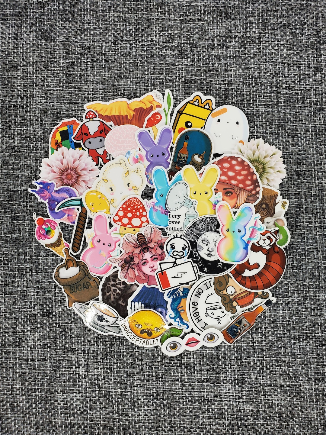 Mystery Pack of Mini Vinyl Stickers - Etsy