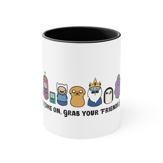 Adventure Time Coffee Cup Finn Jake Mareceline Princess - Etsy