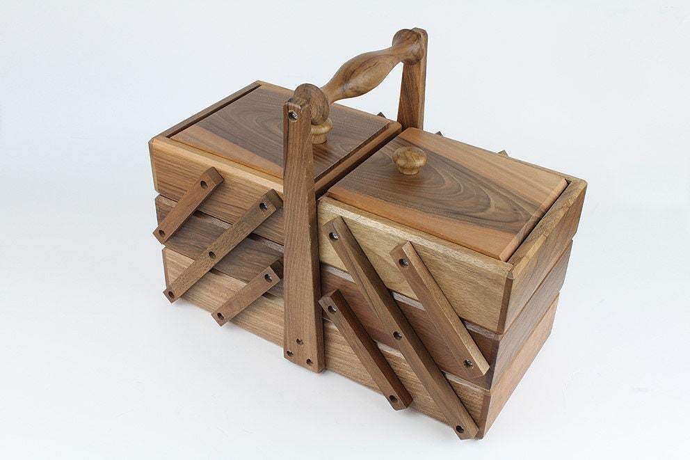 Handmade Sewing Box - Etsy