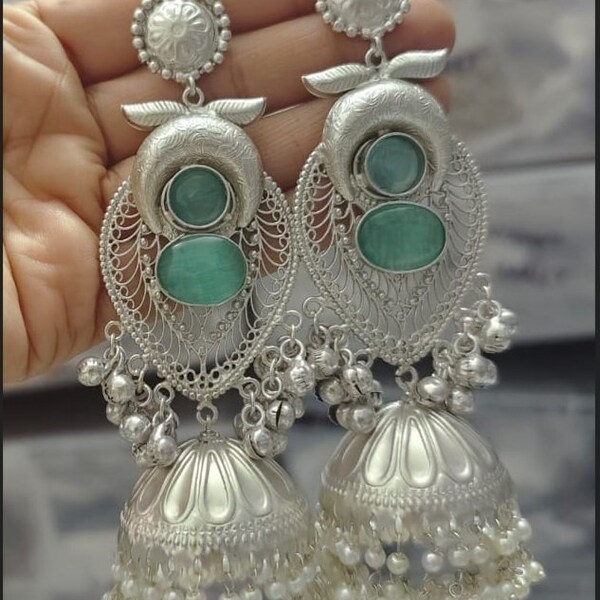 Jhumka Earrings - Etsy