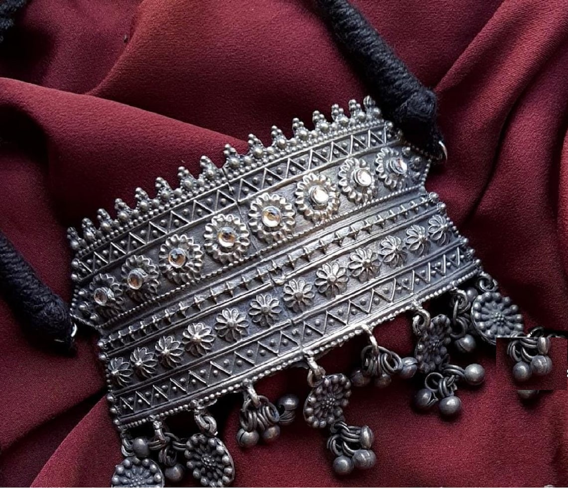 Hasli Choker Choker Black Polish High Quality Afghani - Etsy