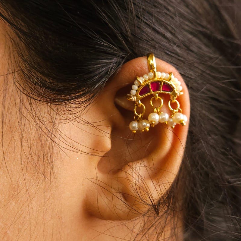 Indian Helix Ear Cuff - Etsy