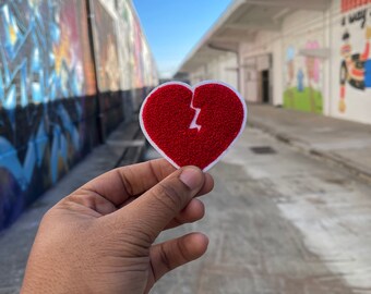 Heart Broken Patch - Etsy