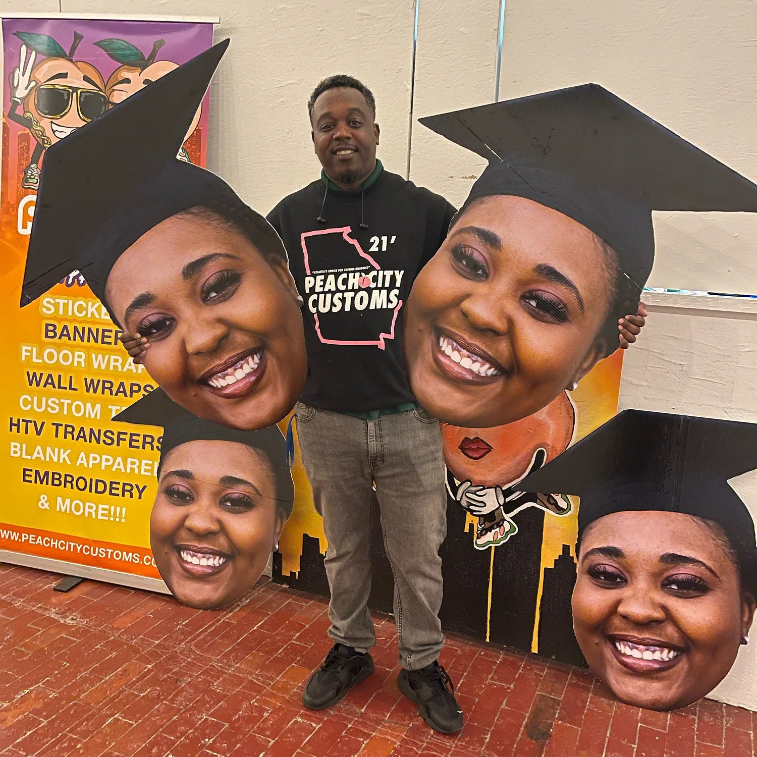 Big Head Cut-out - Etsy