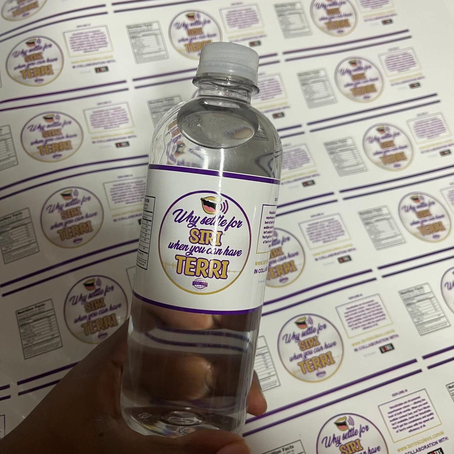 Custom Water Bottle Lables, Mini Water Bottle Labels - Etsy