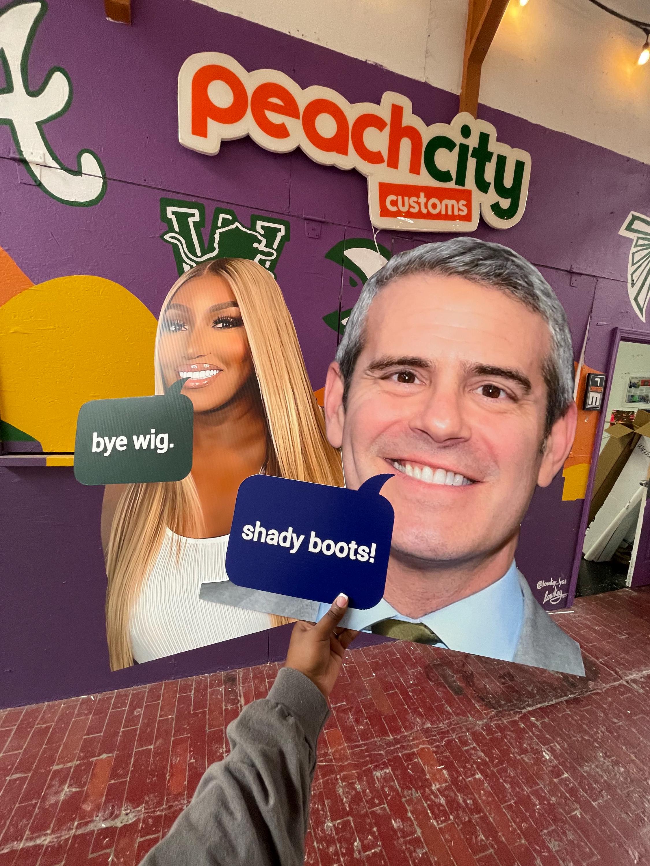 Atlanta Housewife Big Head Cut Outs - Etsy