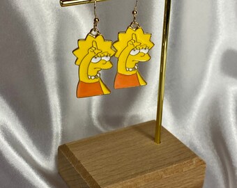 Cartoon Earrings | Etsy
