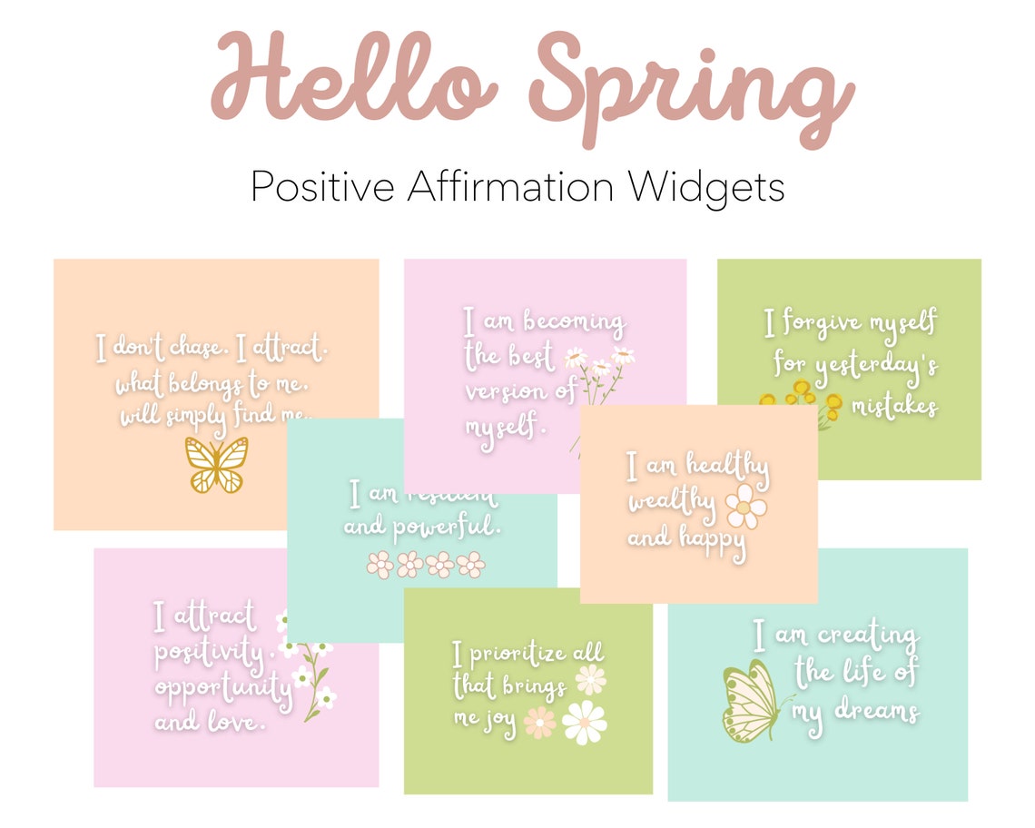 Spring App Icons Springtime Aesthetic App Icons Iphone App - Etsy