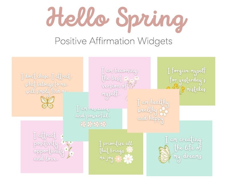 Spring App Icons Springtime Aesthetic App Icons Iphone App - Etsy