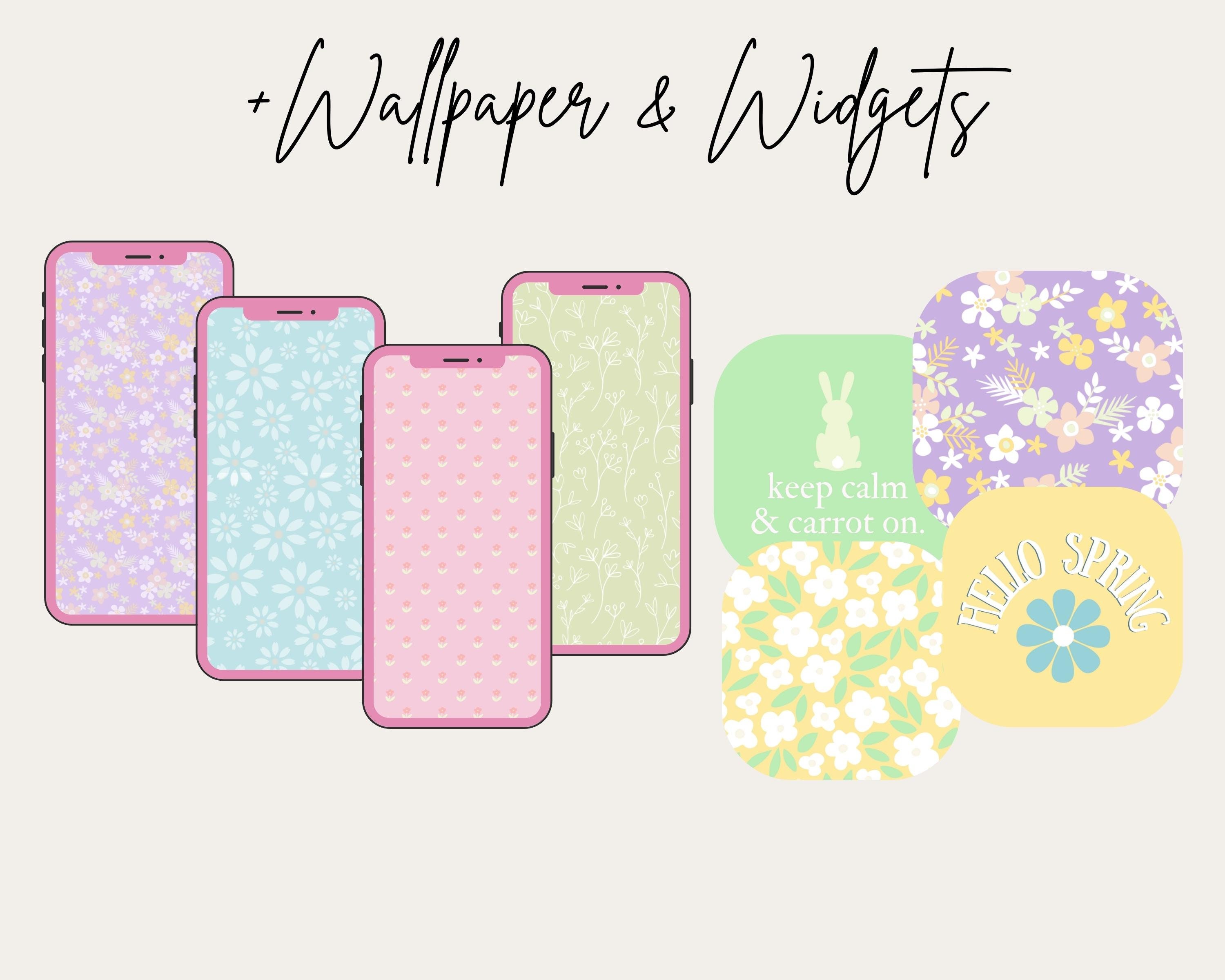 Easter App Icons Easter Aesthetic Apps Spring Aesthetic - Etsy