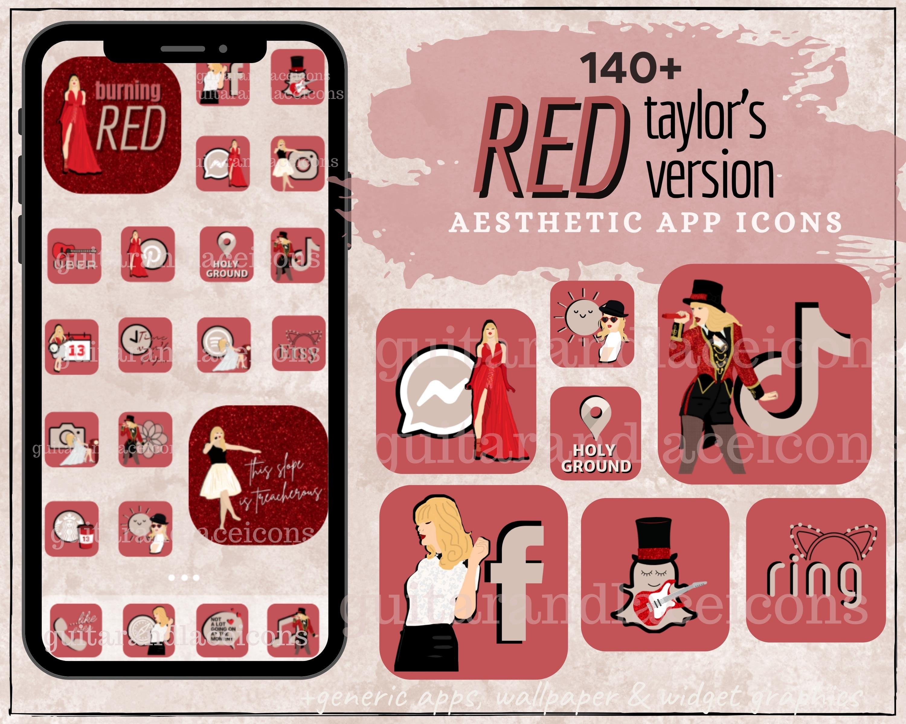 Taylor Swift Red Lyrics Wallpaper